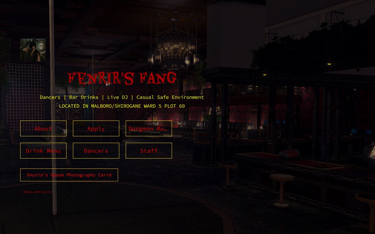 Home Page Fenrir Fang